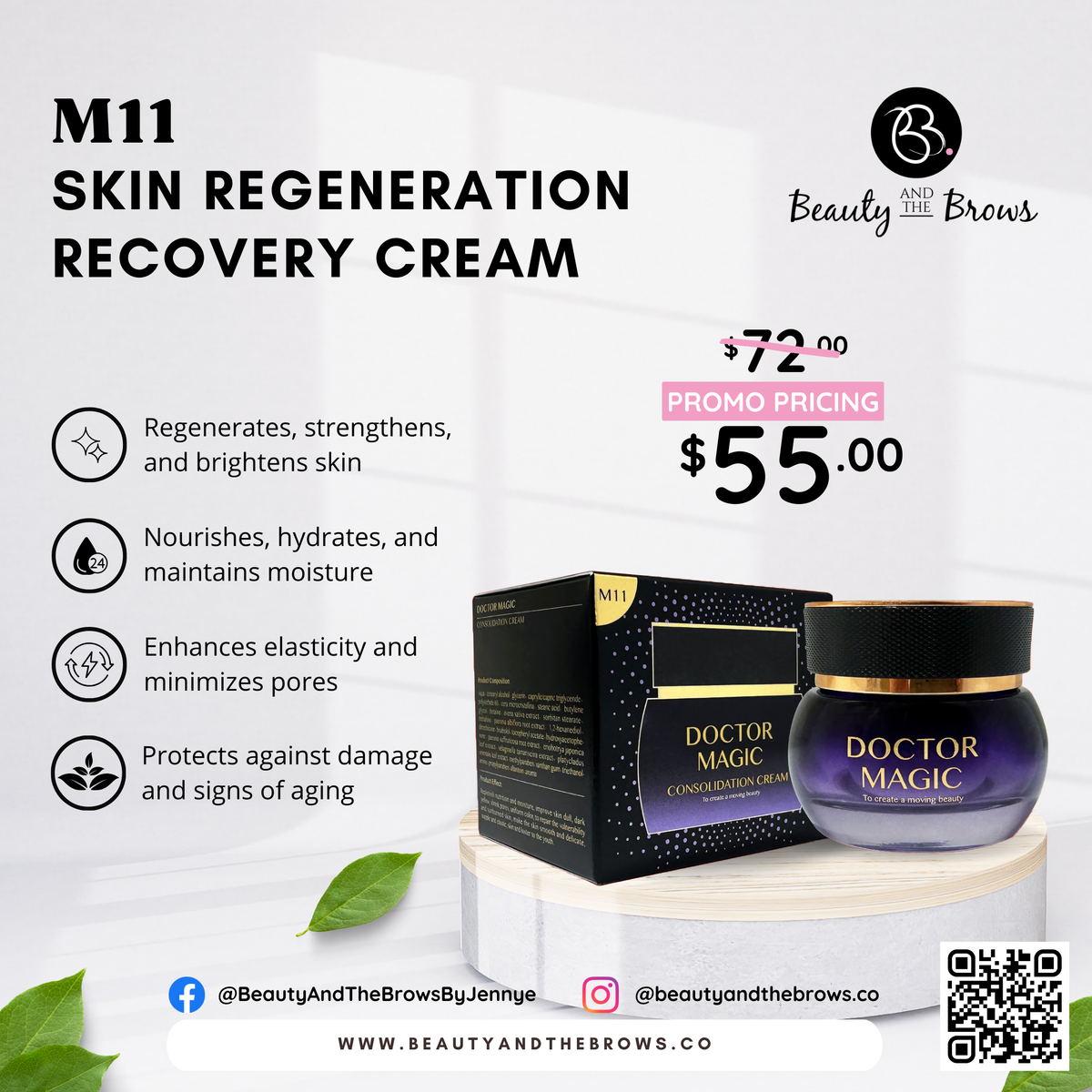Doctor Magic M11 - Consolidation Cream | Beauty and the Brows